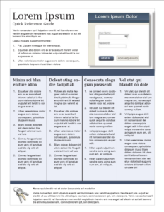 Creative Quick Guide Template