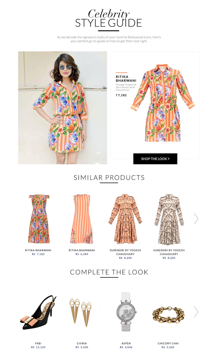 Fashion Style Guide Template