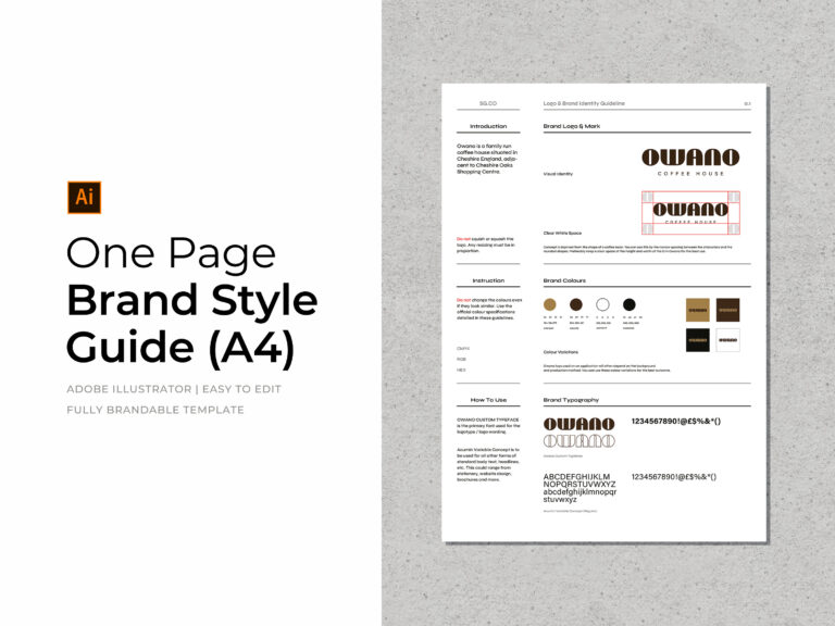 Style Guide Template Ai